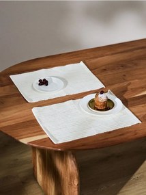 Sinsay - Prostírání s příměsí viskózy a metalickou nití 2 pack - zlatá