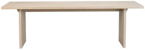 Rowico Bělený dubový jídelní stůl Emmett 240 cm