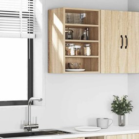 Horní Skříňka 40X29,5X60 Cm Dřevotříska Dub Sonoma