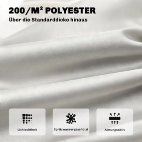 Outsunny Polštář na lavici pro 3 osoby 150x98x8 cm, Polštář s popruhy, Sedací polštář, Venkovní/ Vnitřní polštář na židli, Sedací podložka, Polštář n…