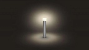 PH 17406/47/P0 Hue White Venkovní sloupkové svítidlo Philips Tuar 17406/47/P0 nerez, 2700K, 77cm - PHILIPS HUE (915005561701)