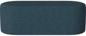 Puf Zyl oválný - 50 x 120 cm, více variant - Bolia Varianta: Baize - Smooth weave, Dust Blue