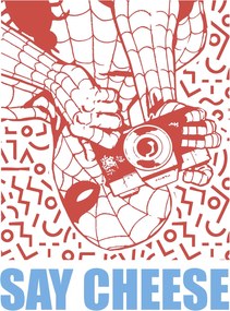 Komar Plakát Marvel Spider-Man Say Cheese Red 50 x 70 cm