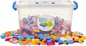 L-W Toys Dívčí set / LEGO- kompatibilní / 930 dílků
