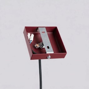 Sollux Lighting Závěsné svítidlo PASTELO 1 bordó