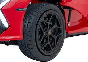 Elektrické autíčko Lamborghini Revuelto XL STRONG červené