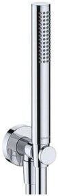 Duravit - Set sprchové hlavice, kolínka a hadice, chrom UV0762002010