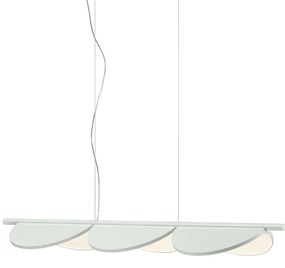 Flos F0420009 Almendra S3, závěsné svítidlo, bílá, 45W 2700K stmívatelné, 128cm