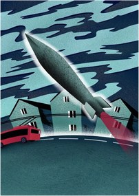 Ondrej Časnocha | Raketa Rám: Bez rámu, Velikost: 40 x 30 cm
