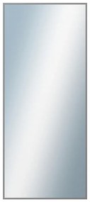 DANTIK - Zarámované zrcadlo - rozměr s rámem cca 60x140 cm z lišty Hliník platina | P269-019 (7269019)