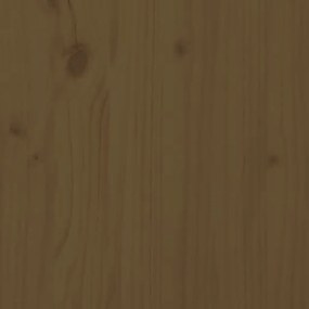 vidaXL Knihovna 80x35x126 cm masivní borovice [821687] Barva: Přírodní