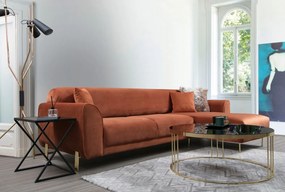 Hanah Home Pohovka IMAGE oranžová pravý roh 560ARE1145
