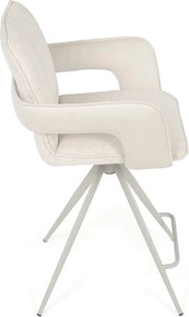 Autronic Barová židle AUB-F1146 Barva potahu: Krémová