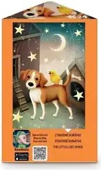Dino Puzzle triangl Ztracené kuřátko / 24 dílků / od 4 let