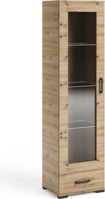 ADRK Furniture Frazio Vysoká vitrína ADRK-SHC-FRA-50-ART
