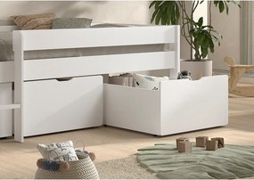 Bílý doplněk k dětské posteli Primo – Vipack