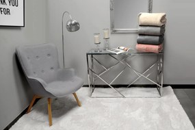 Tutumi Diamond, plyšová deka 220x200cm, světle růžová, KOC-04111