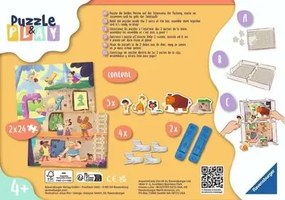 Ravensburger Puzzle  Play Jeskynní člověk / 2x24 dílků / od 4 let