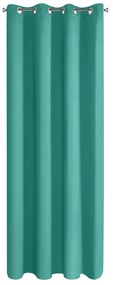 ZATEMŇOVACÍ ZÁVĚS NA KROUŽCÍCH BLACKOUT 135X250 CM MENTOLOVÁ
