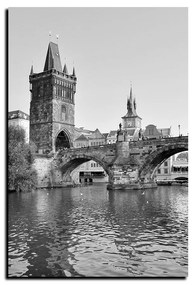 Obraz na plátně - Karlův most v Praze - obdélník 7259QA (60x40 cm)
