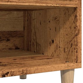 Skříňka Na Lp Desky Dub Artisan 84,5X38X48 Cm Kompozitní Dřevo