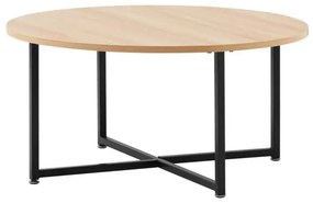 Konferenční stolek, dub/černá, Tempo Kondela SAFRON