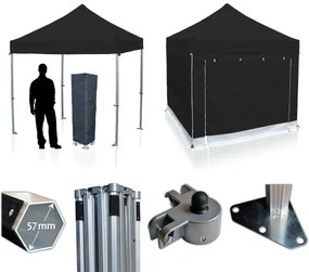 Nůžkový párty stan RedX® PROFI EXTREME 2,5x2,5 m (Nejbytelnější nůžkový párty stan 2,5x2,5 m na trhu - dostupný ve 2 barvách a možností vlastního)