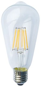 ACA DECOR LED žárovka filament Edison E27 8W stmívatelná