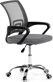 Dětská otočná židle šedá KA-L103 GREY