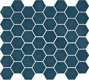 TGM Skleněná mozaika modrá Mozaika BLUE MATT 4,4x5 (29,5x33) cm - SXMA2660F
