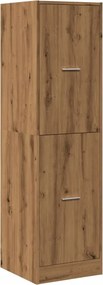 Skříňka na léky dub artisan 40 x 41 x 144,5 cm kompozitní dřevo 3309644