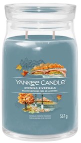 Yankee Candle Signature svíčka velká Evening Riverwalk, 567g