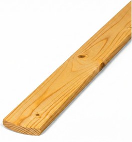 Plotovky, zakulacené, světlá lazura, balení 10 ks,  20 x 95 x 1800 mm