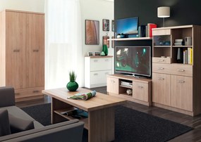 RTV Stolek 2D, dub sonoma, TOPTY TYP 35