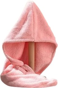 Zaparkorun Rychleschnoucí turban na hlavu pro dospělé - Růžový