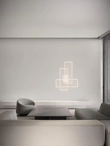 Designové nastěnné svítidlo Alis B Bílá