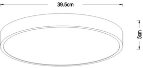 Lucide 79185/40/02 - LED Stm. stropní svítidlo UNAR LED/24W/230V pr. 39,5 zlatá