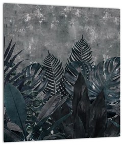 Obraz - Palmové listy (30x30 cm)