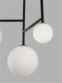 Designové stropní svítidlo Licato 49 černé