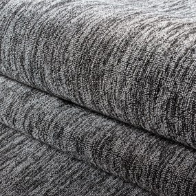 Ayyildiz, Kusový koberec Nizza 1800 grey, 80x150, šedá, chodba / předsíň