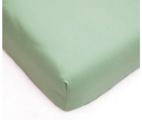 Indimex Napínací prostěradlo 90-100x200 MICRO satén - zelené