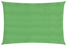 Stínící plachta obdélníková HDPE 4 x 5 m Dekorhome Světle zelená