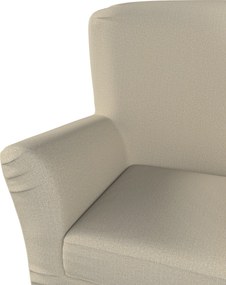Potah na křeslo Tomelilla vysoké provedení, se záložkami barva béžová látka pletený vzor