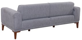 Hanah Home Dvoumístná pohovka LIONES šedá 223 cm