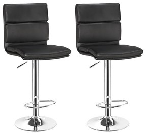 Barová židle 2x  Hawaj CL-7006-2 | černá