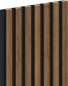 Mexen Lam-B vzorek nástěnných lamel, deska HDF 4 mm, Dub Mocca - S100-074-S