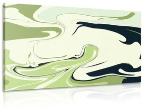 Obraz abstraktní zelený vzor - 90x60 cm