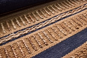 Diamond Carpets India, Ručně vázaný kusový koberec Agra Fort DE 2285 Natural Mix, 80x150, béžová, chodba / předsíň