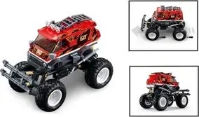 Sluban Power Bricks Natahovací Červený Off-Road GO