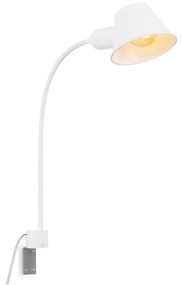 Briloner 2079-016 - Nástěnná flexibilní lampa 1xE27/10W/230V bílá
